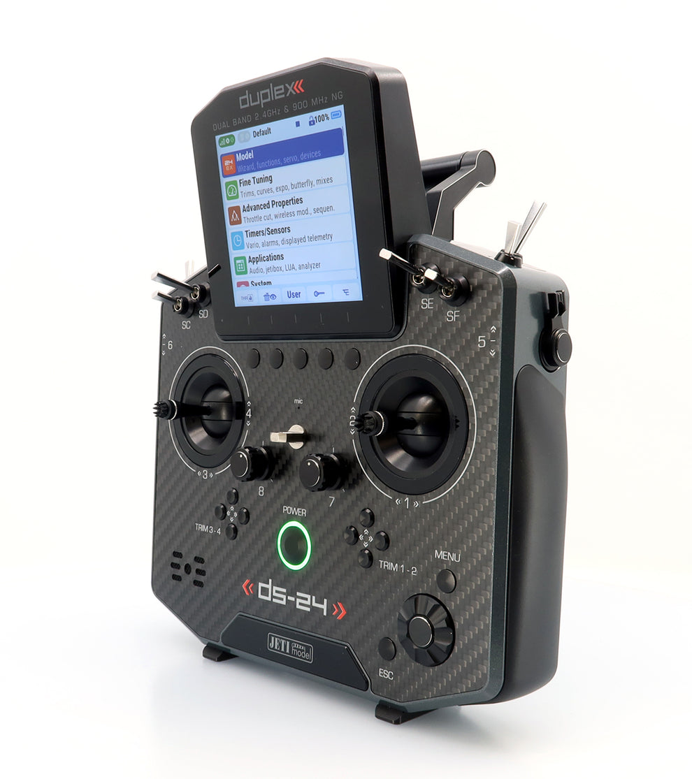 JETI DUPLEX DS-24II-Carbon Line Gray Lacquer – eSoaringgadgets